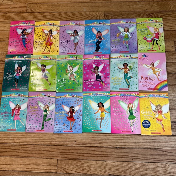 Scholastic | Other | Rainbow Magic Fairy Book Set By Daisy Meadows ...